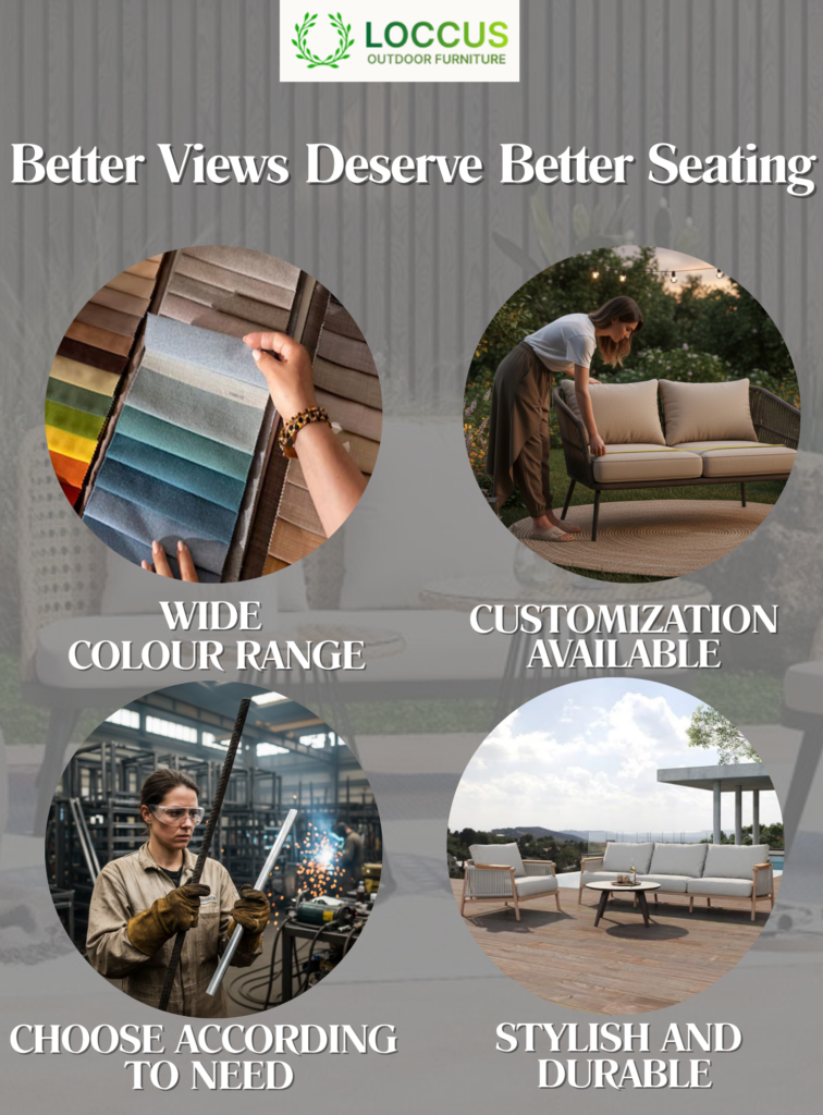 Loccus Furniture: Modern Garden Outdoor Furniture Sets